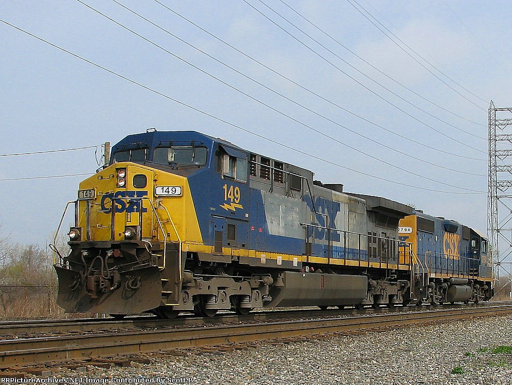 CSX 149 sat.